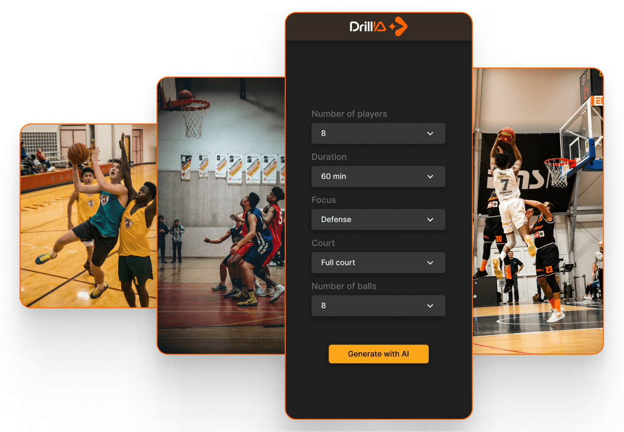 Drillia - AI-powered basketball coaching app